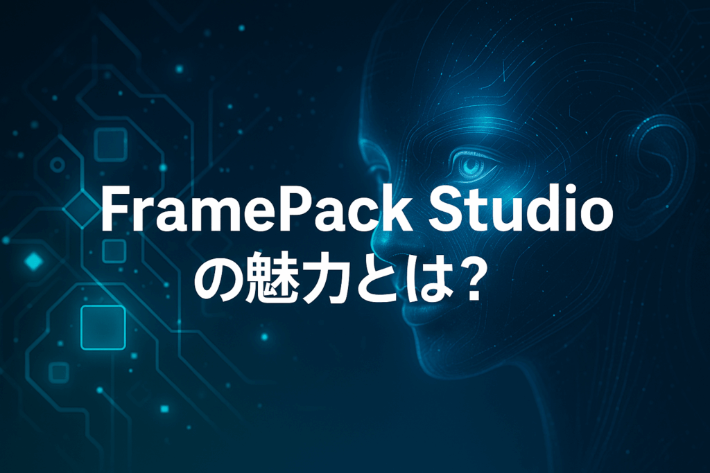 FramePack Studioで高品質な動画生成を実現する方法とその特徴 完全ガイド - bluefrogのAI副業ブログ(仮)